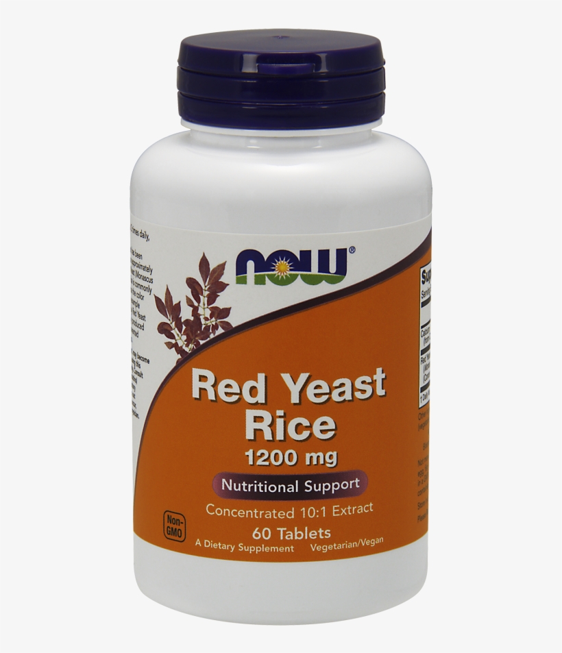 Red Yeast Rice 1200 Mg Tablets - Now Foods Red Yeast Rice - 600 Mg ...