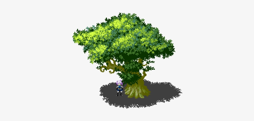Pixel Tree By Poch4n - Pixel Tree Png PNG Image | Transparent PNG Free ...