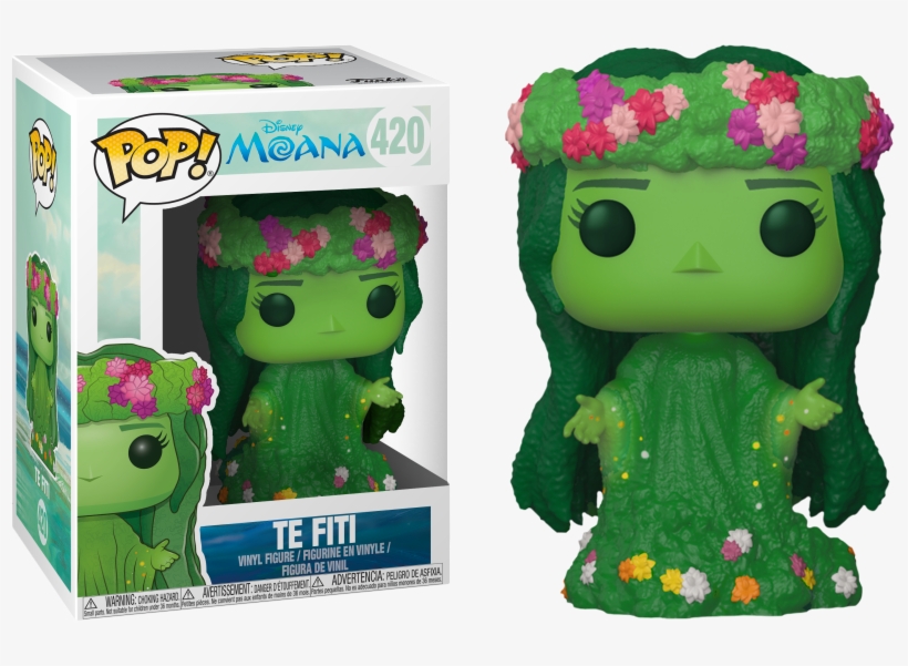 Te Fiti Pop Vinyl Figure - Funko Pop Te Fiti PNG Image | Transparent ...