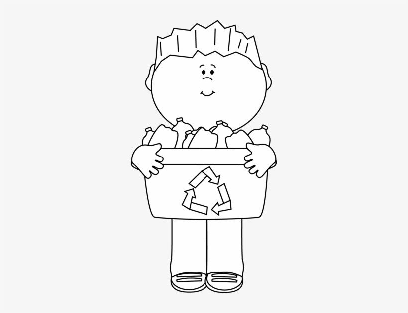 Download Black And White Earth With Recycle Symbol Clip Art - Happy ...