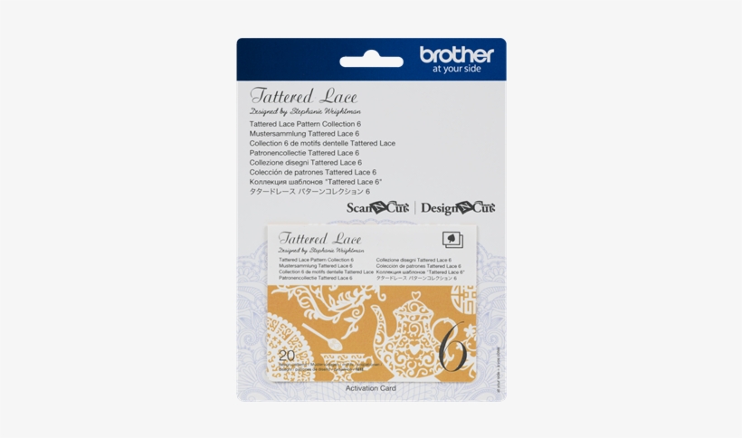 Scan N Cut Tattered Lace Pattern Collection - Brother Cattlp01 Tattered ...