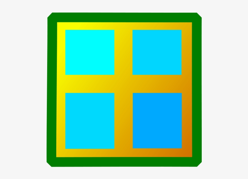 Square Window Clipart