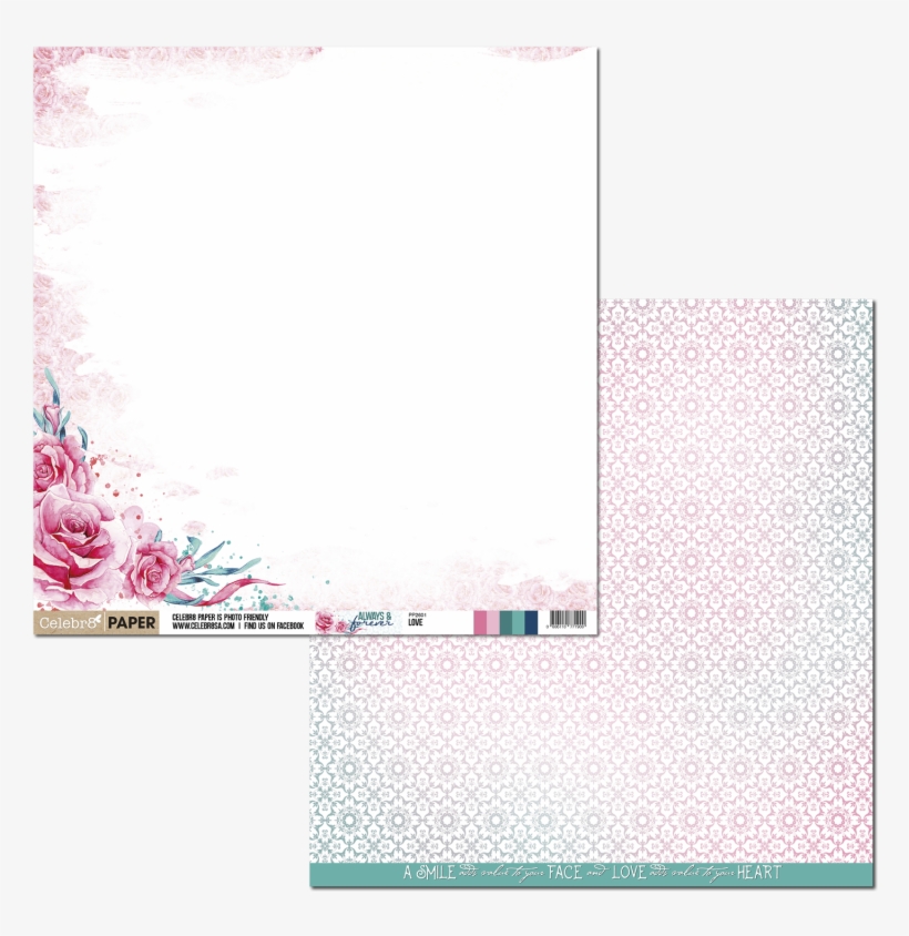 Always & Forever Celebr8 12″ X 12″ Double-sided Paper - Always And ...