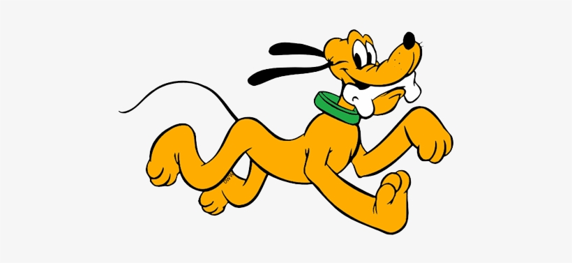Bones Clipart Pluto - Pluto The Dog With Bone PNG Image | Transparent PNG Free Download on SeekPNG
