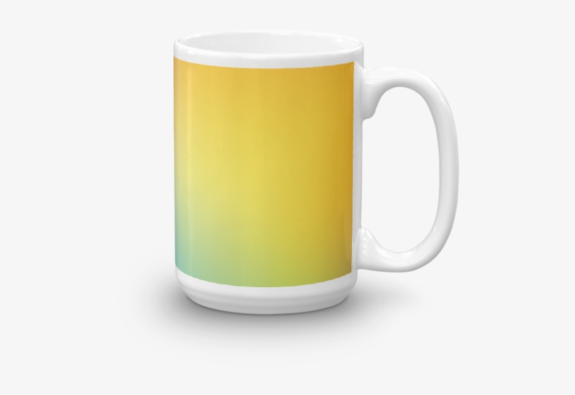Gradient Yellow, And Blue Mug - Mug PNG Image | Transparent PNG Free ...