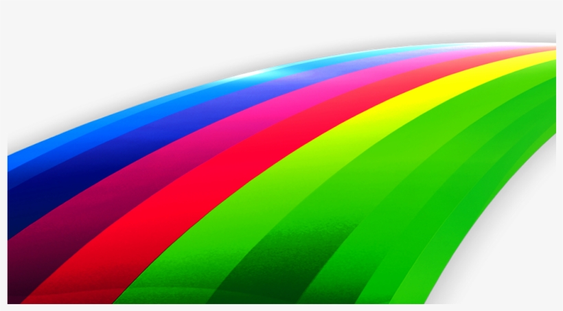 Ftestickers Clipart Road Path Lines Rainbow - Road PNG Image ...