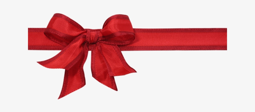 Christmas Ribbon Clipart Gift - Bow And Ribbon PNG Image | Transparent ...
