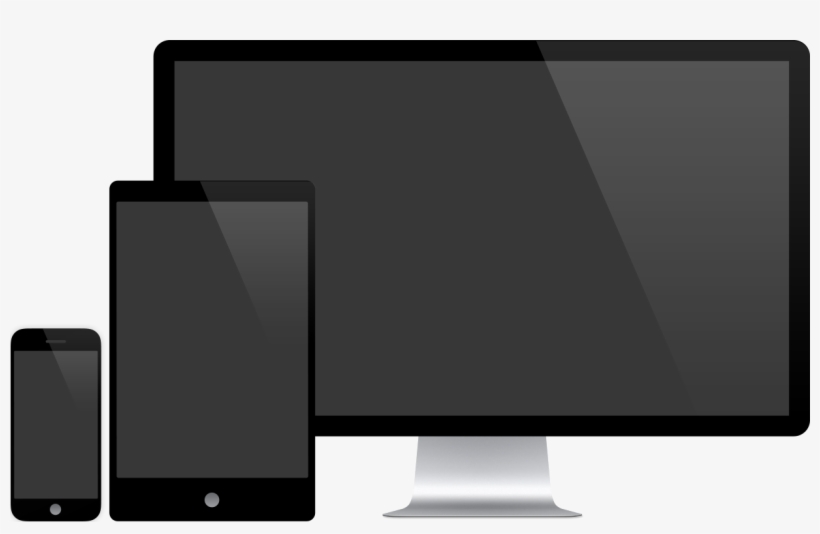 Marketing Solutions - Phone Tablet Monitor Png PNG Image | Transparent ...