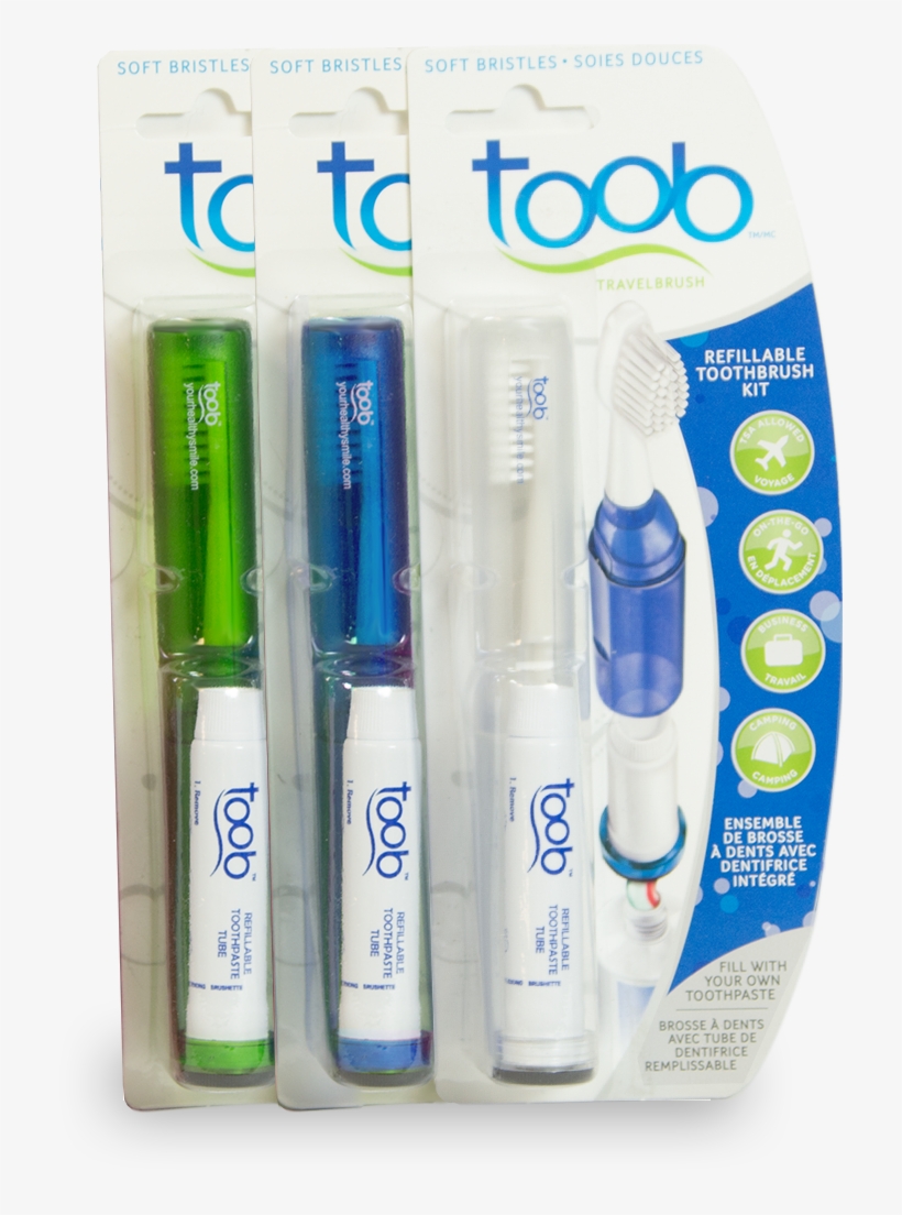Toob Travel Toothbrush The Toothbrush With Everything - Toob Toothbrush ...