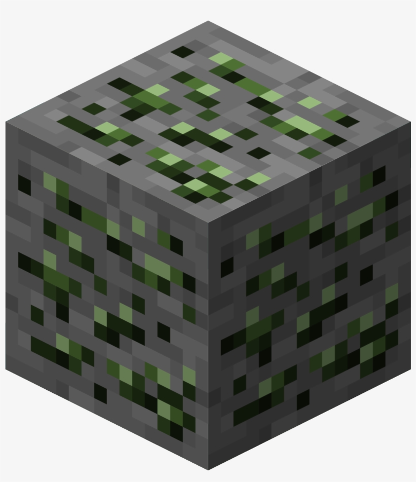 Orichalcumore - Minecraft Moss Stone PNG Image | Transparent PNG Free ...