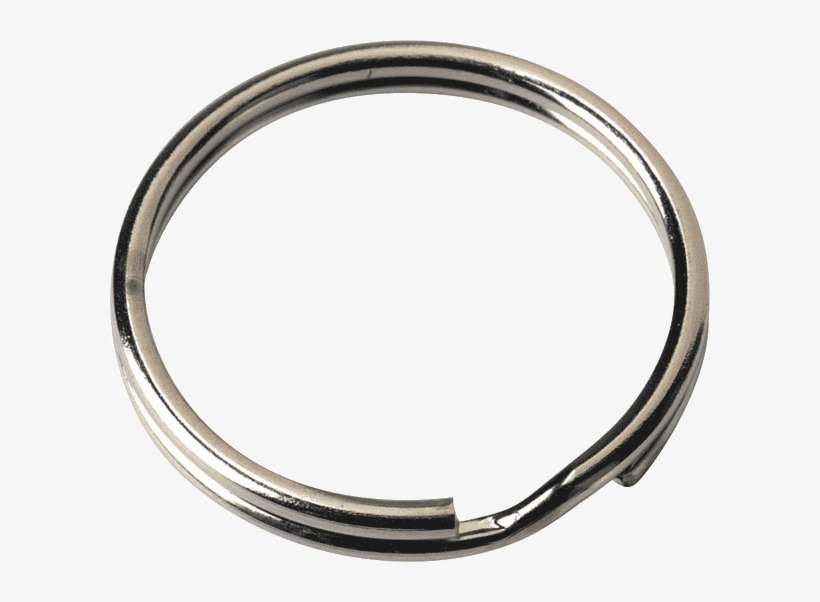 Download 1" Silver Key Ring - Silver Key Ring Png | Transparent PNG ...