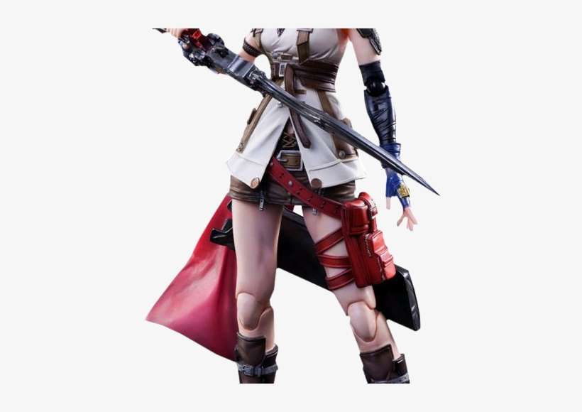 Dissidia Final Fantasy - Play Arts Kai Dissidia Lightning PNG Image ...