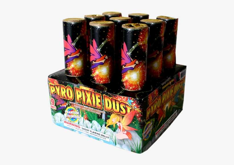 Download Phantom Fireworks® Pyro Pixie Dust - Color | Transparent PNG ...