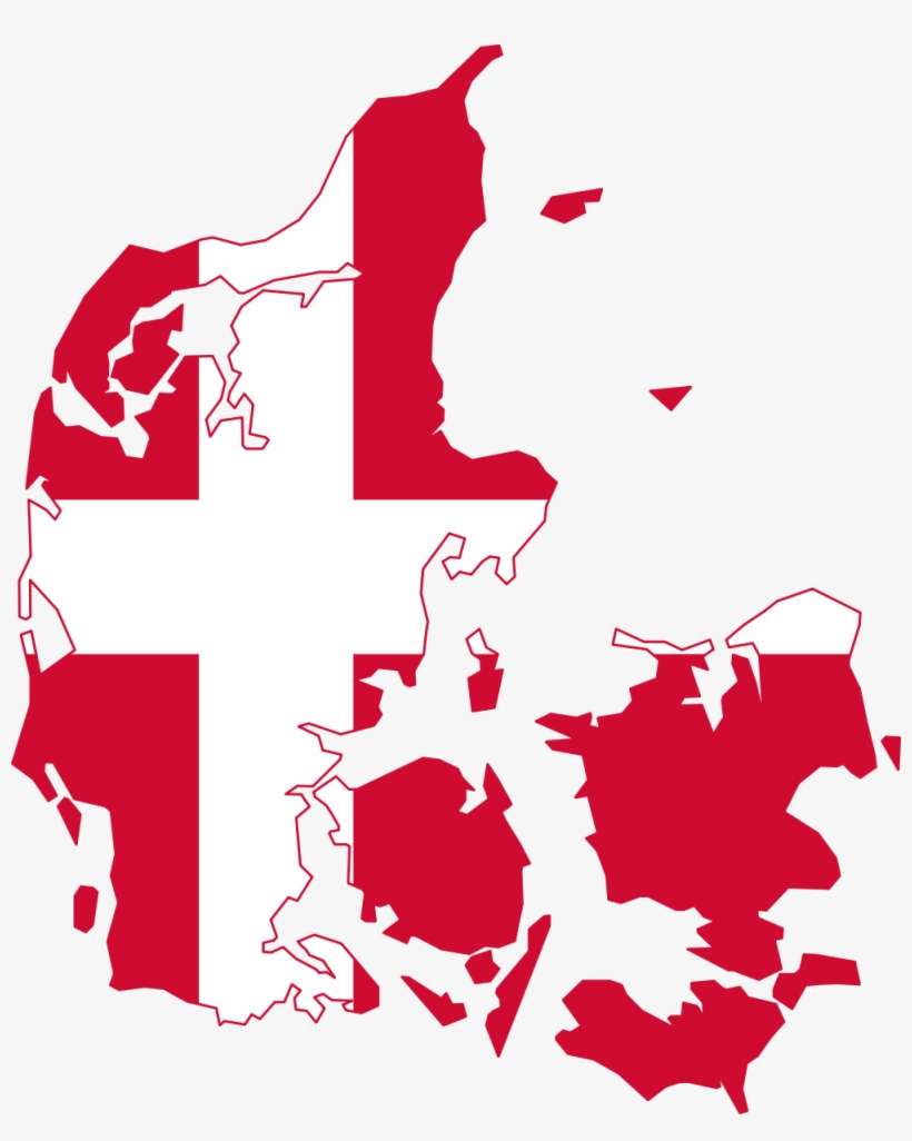 Denmark Country Flag - Denmark Map With Flag PNG Image | Transparent ...
