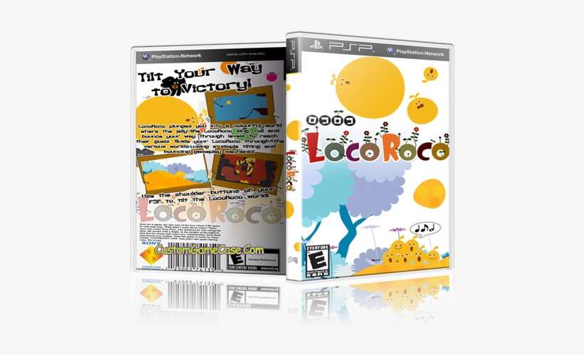Sony Playstation Portable Psp - Loco Roco 2 Psp PNG Image | Transparent ...