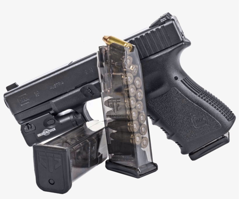 Banner Transparent Handgun Showdown Round Vs - Ets Glock 17 Magazine ...