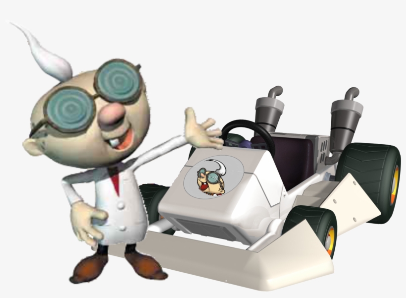 [ Img] - Professor E Gadd Mario Kart PNG Image | Transparent PNG Free ...