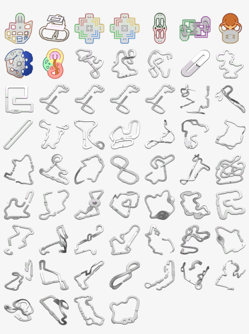 Click For Full Sized Image Course Maps PNG Image | Transparent PNG Free ...