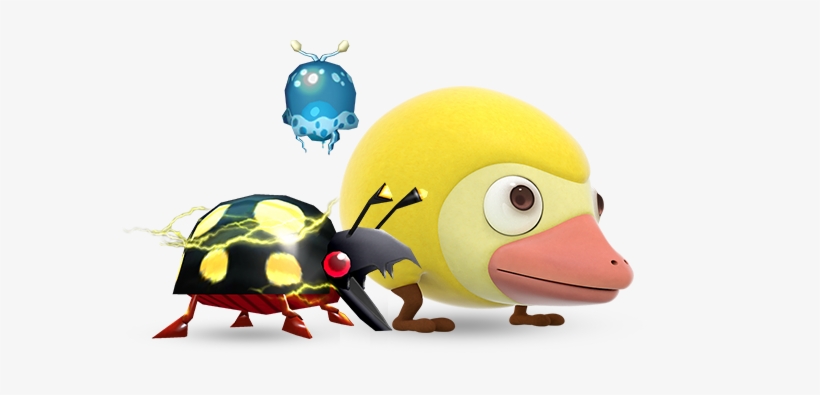 Pikmin's Enemies Characters Art - Hey! Pikmin PNG Image | Transparent ...