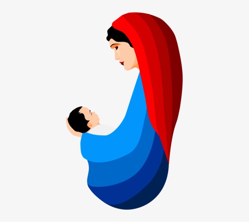 Mary And Jesus Clipart PNG Image | Transparent PNG Free Download on SeekPNG