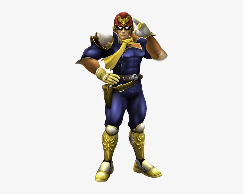 Character Art - - Captain Falcon Brawl Png PNG Image | Transparent PNG ...