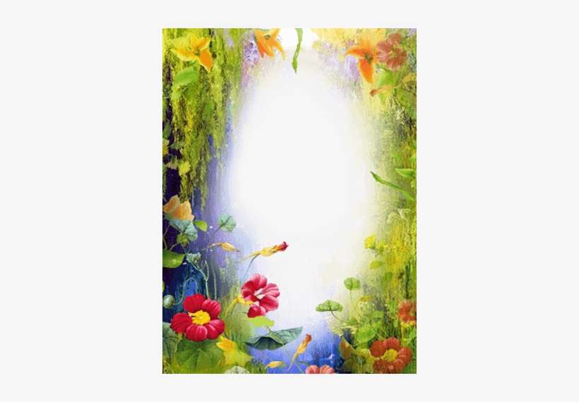 Download Summer Frames - Transparent Nature Photo Frame | Transparent ...