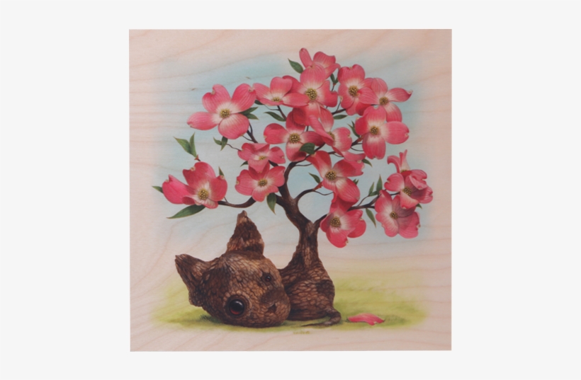 Four New Prints On Wood By Cuddly Rigor Mortis - Art PNG Image ...