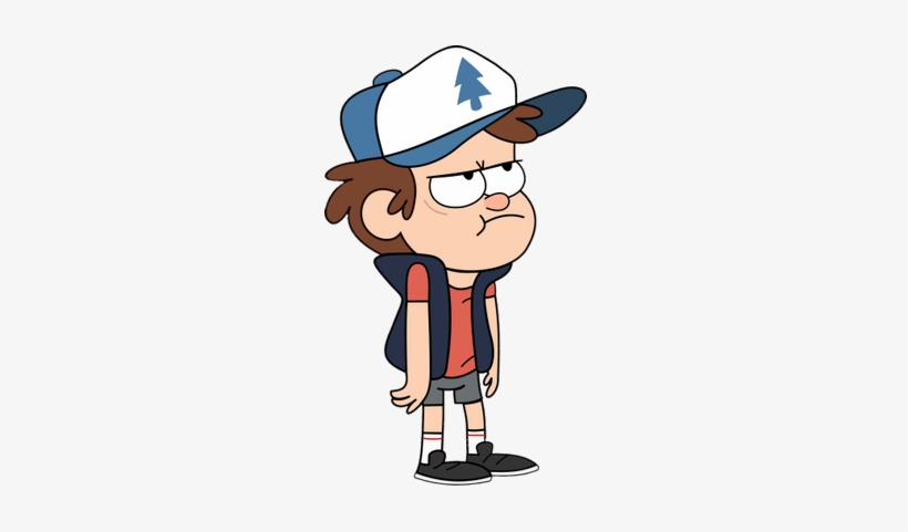 Download Dipper Pines Angry - Dipper From Gravity Falls | Transparent ...