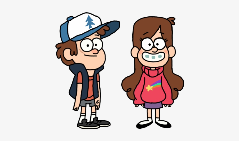 Dipper And Mabel Pines From Gravity Falls - Dipper Pines The Cat PNG ...