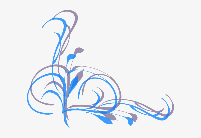 Blue Swirl Designs Png