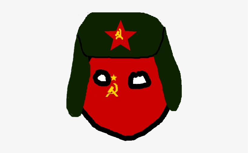 Download Sovietball With Ushanka - Soviet Union Countryball Transparent ...