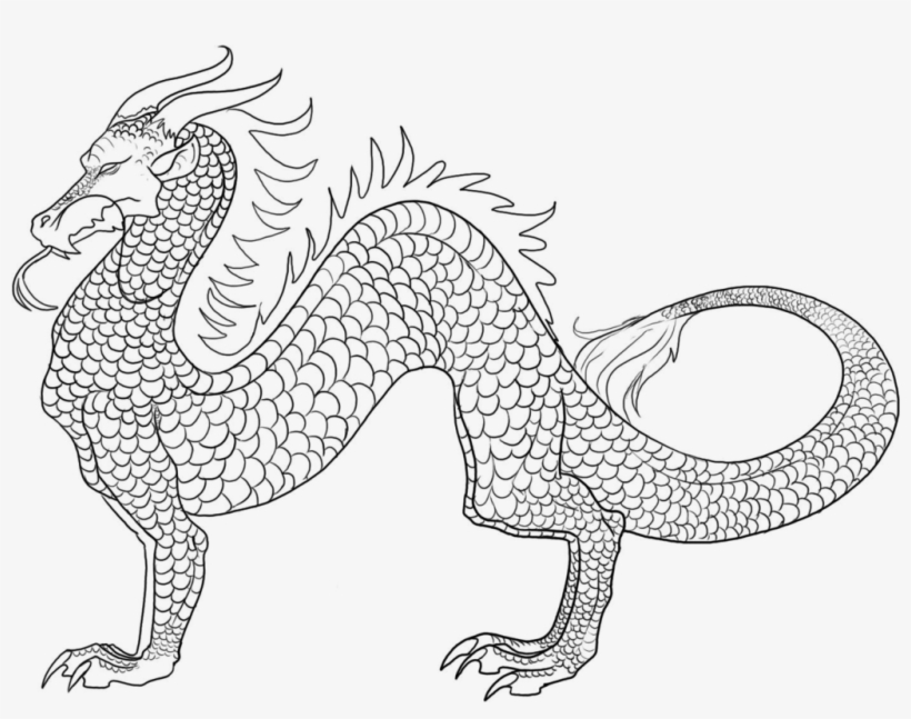 Download Transparent Backgrounds Dragon - Draw A Japanese Dragon ...