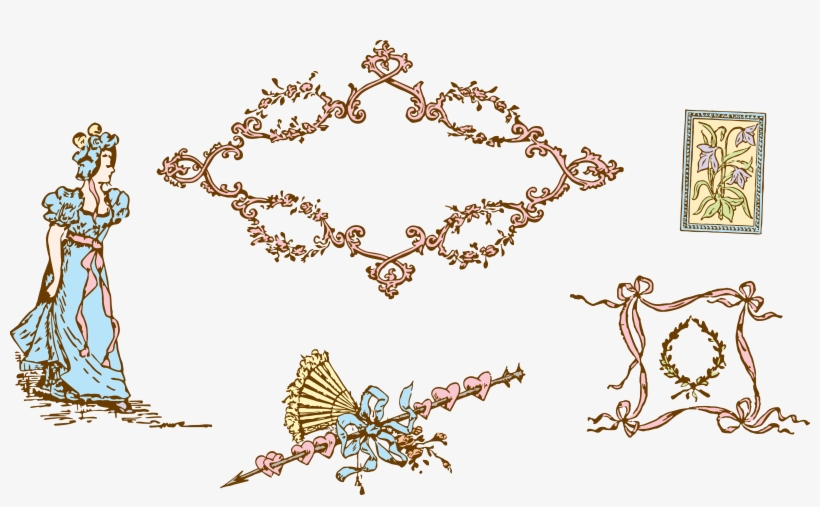 Jpg Clipart Download - Frame Victorian Border Transparent PNG Image ...