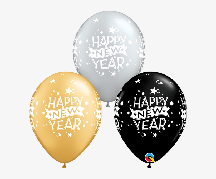 Printed Balloons - New Years Eve Balloon PNG Image | Transparent PNG ...