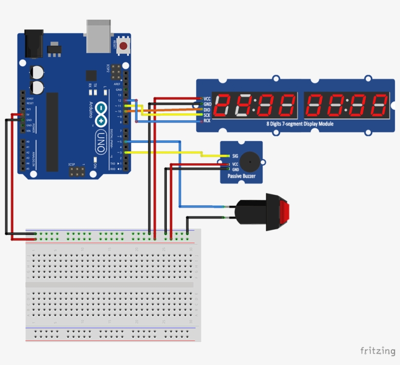 Connections - Pull Down Button Arduino PNG Image | Transparent PNG Free ...