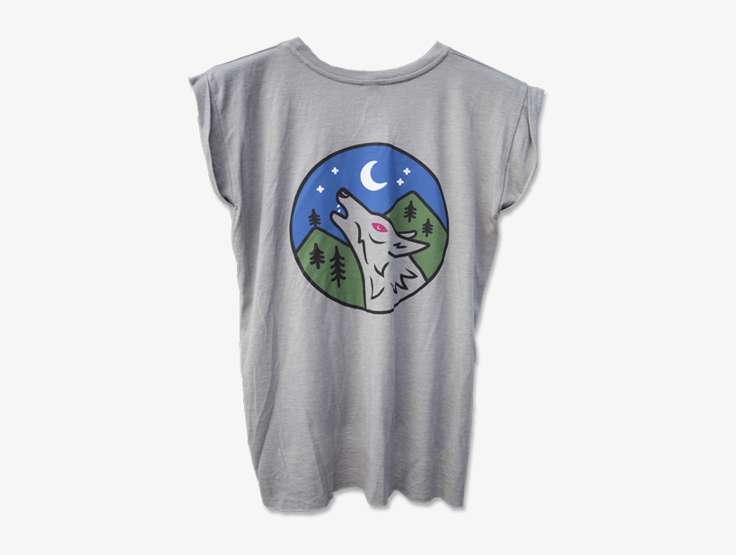 Lone Wolf Tee - Cartoon PNG Image | Transparent PNG Free Download on ...