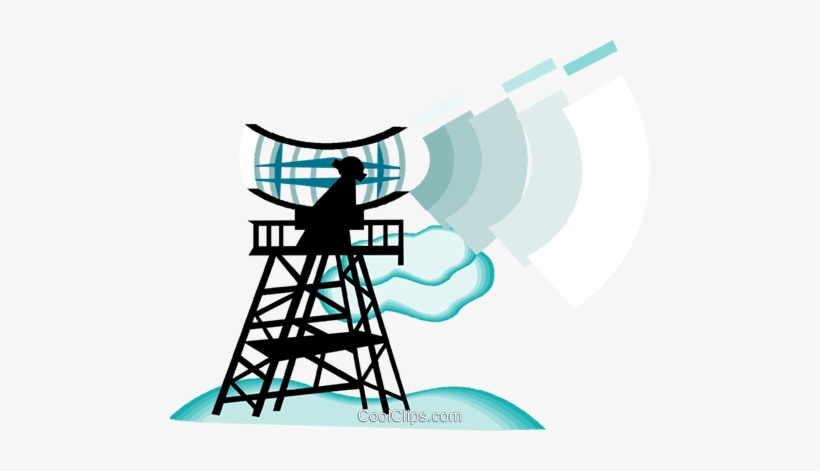 Radar Antenna Royalty Free Vector Clip Art Illustration - Clip Art PNG ...