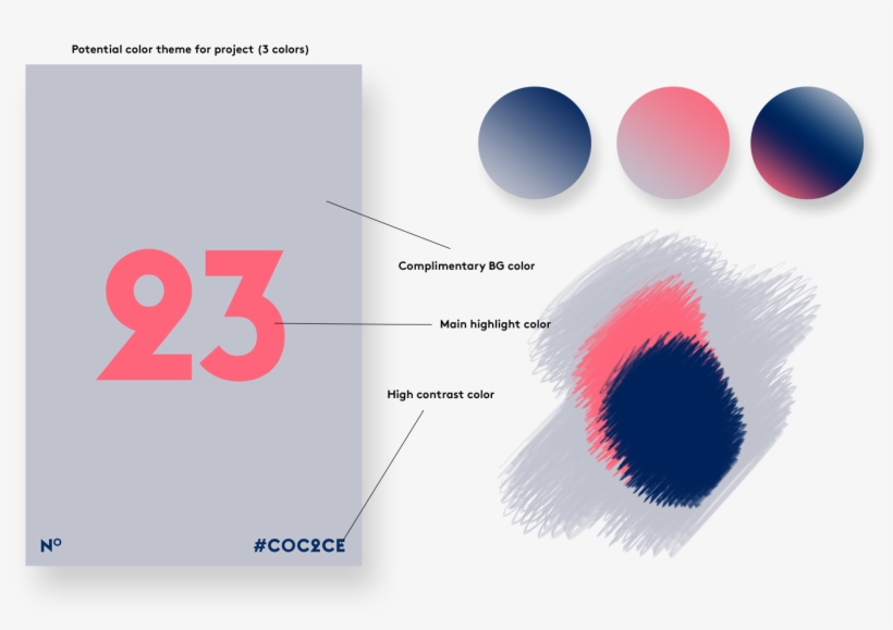 Then I Take Those Colors, Put Them On Different Kind - 3 Color Contrast ...