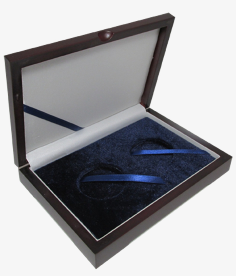 Guardhouse Two Coin Wood Display Box - 34mm Coin Display Case PNG Image ...