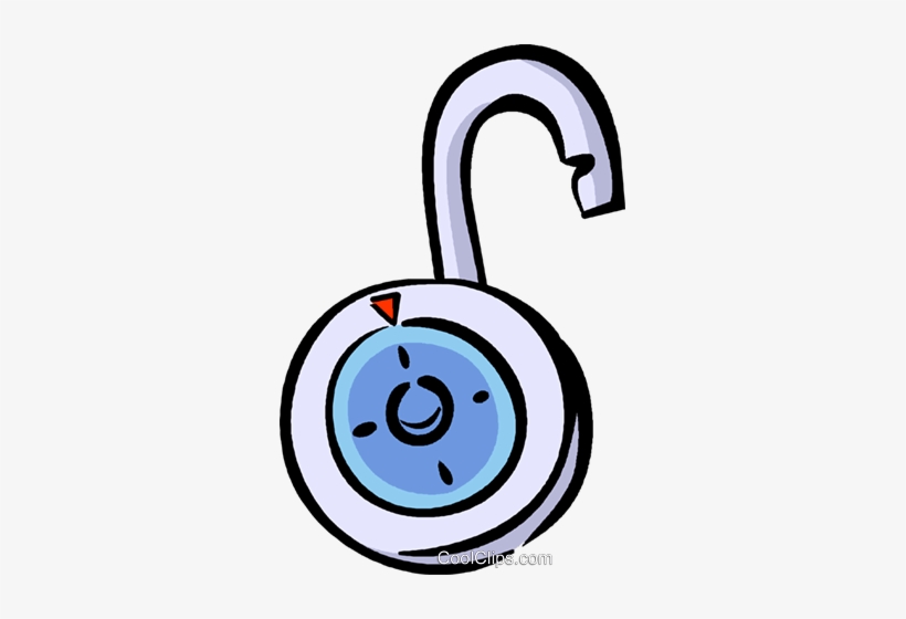 Combination Lock Clipart