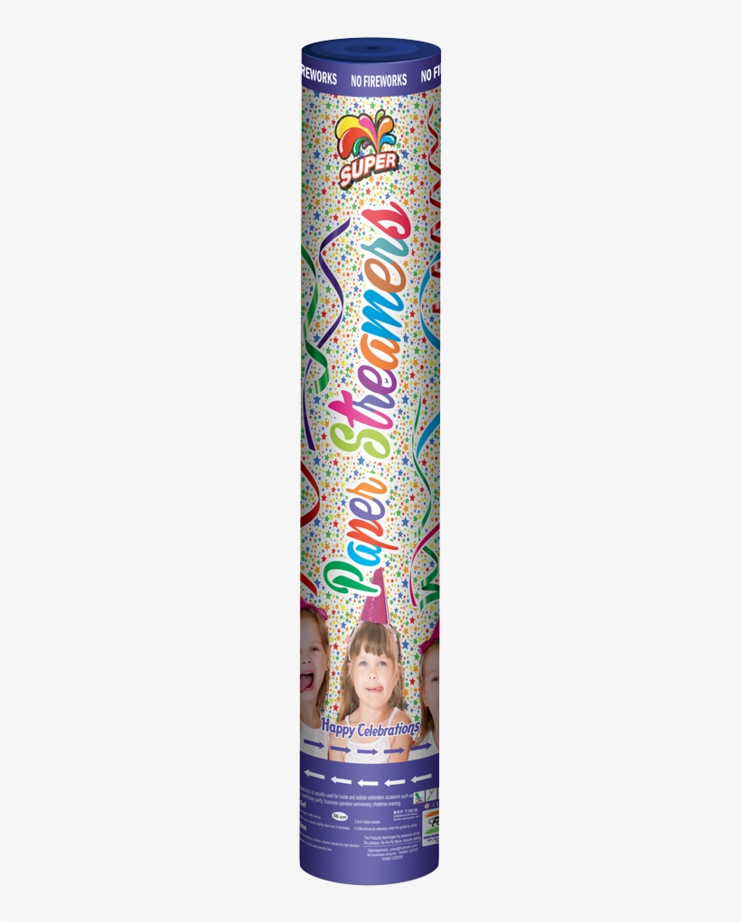 Tissue Streamer Confetti Party Popper - Tissue PNG Image | Transparent ...
