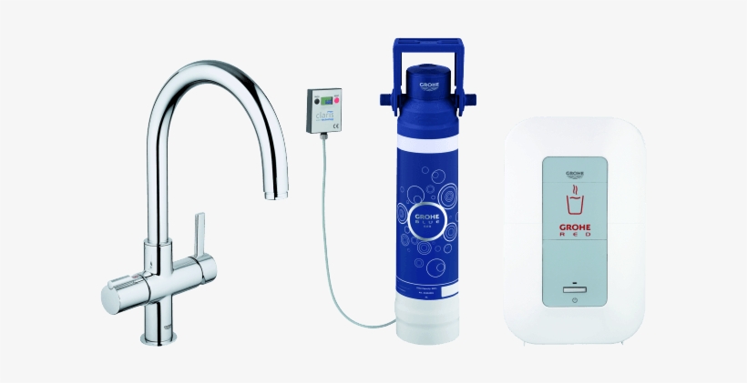 Grohe, Red C Spout, Boiling Water Kitchen Tap - Grohe Red Boiler Tap ...