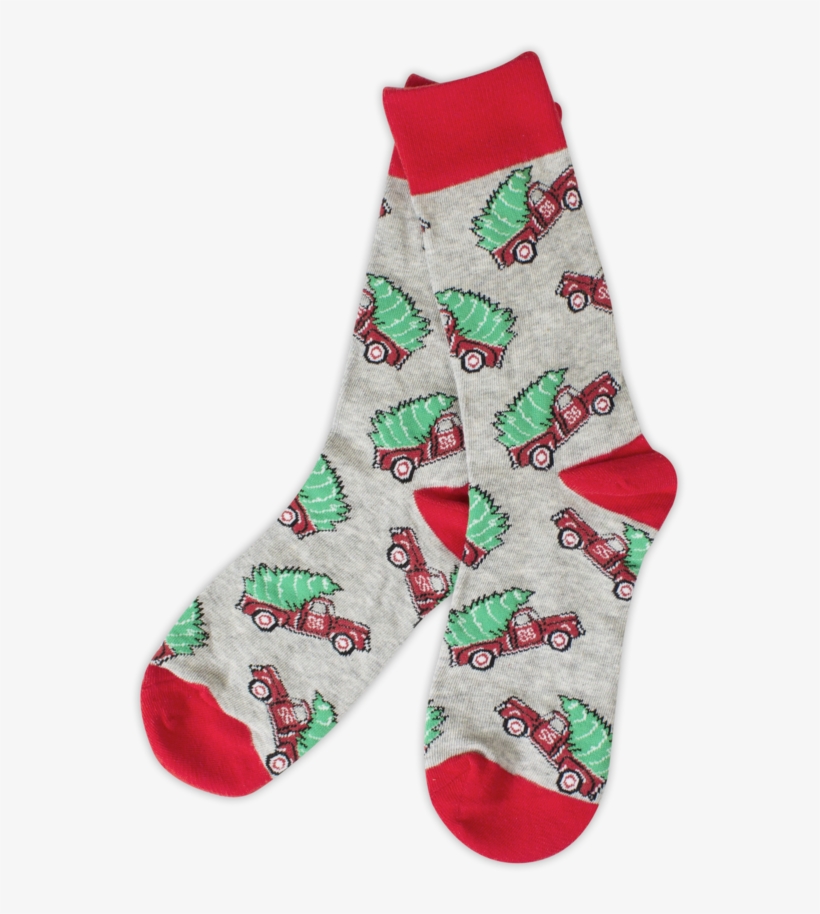 Christmas Truck Socks - Sock PNG Image | Transparent PNG Free Download ...