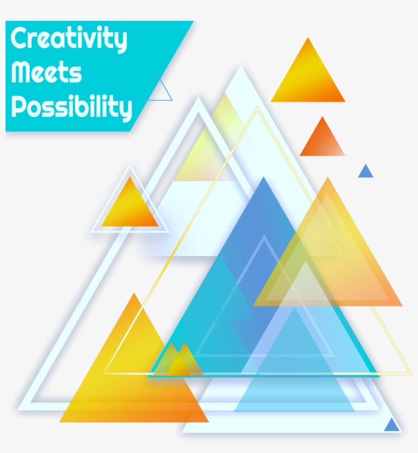 Abstract Illustration With Triangles - Triangle PNG Image | Transparent ...