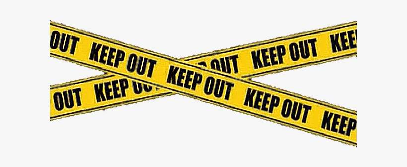 Keepout Yellow Black Freetoedit - Keep Out Png PNG Image | Transparent ...