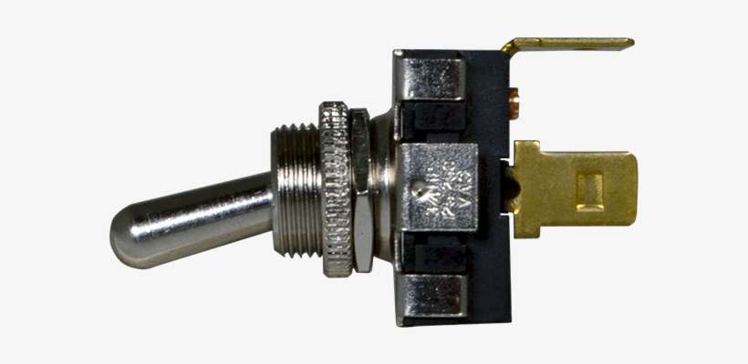 Switch Toggle 90-0001 - Toggle Switch Side View PNG Image | Transparent ...