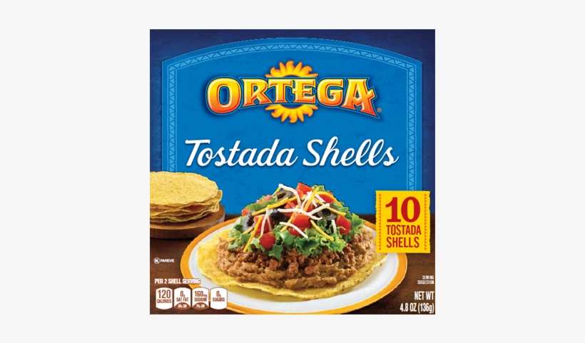 Ortega Tostada Shells - Ortega Fiesta Flats Kit - 1 Kit, 9.8 Oz PNG ...