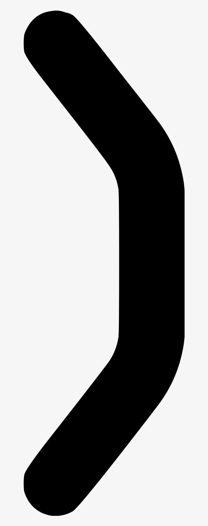 Download Open - Right Parenthesis | Transparent PNG Download | SeekPNG