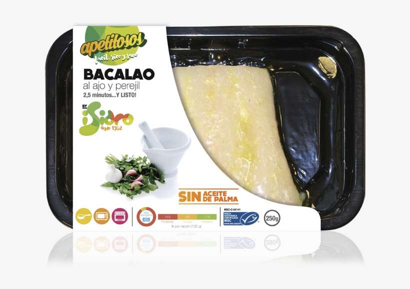 Bacalao Al Ajo Y Perejil - Biscayan Style Cod PNG Image | Transparent ...