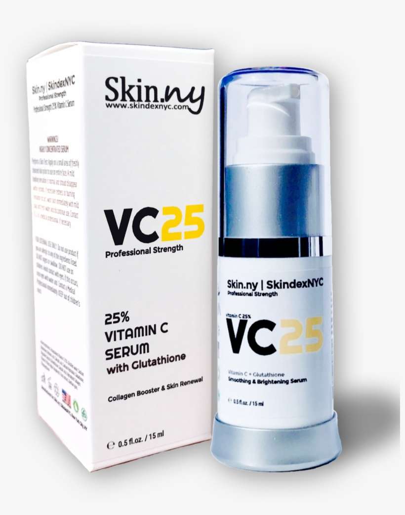Vc25 Vitamin C 25% W Glutathione Professional Strength - Cream PNG Image | Transparent PNG Free ...